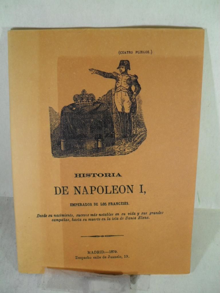 HISTORIA DE NAPOLEON I | Valín Libros